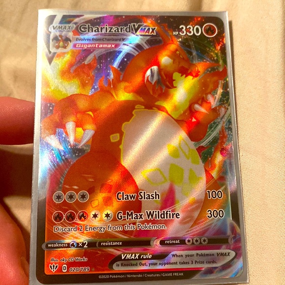 Other | Charizard Vmax Pokmon Card | Poshmark